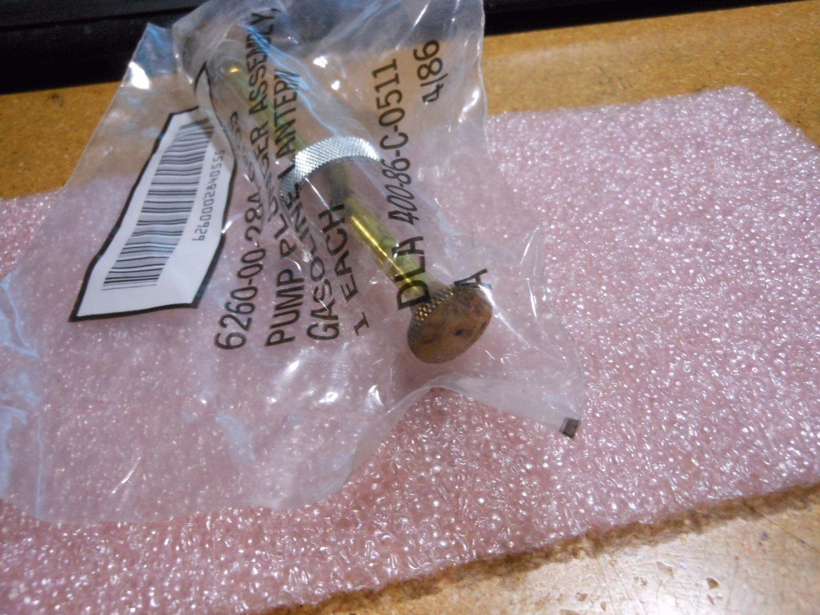 ARMY PUMP PLUNGER ASSEMBLY # 5-13-2584-ITEM20 NSN: 6260-00-284-0555 FOR ...
