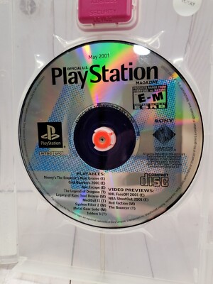 Official US PlayStation Magazine May 2001 PS1 Demo Disc 44 Ape Escape ...