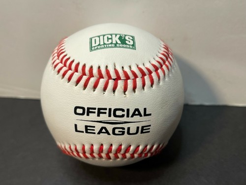 Dick's Official League Baseball synthetic cover cork rubber core ball ...