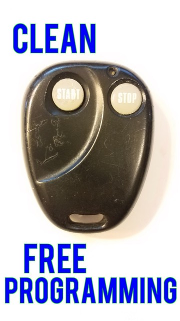 Clean Bulldog Keyless Entry Remote Start Fob Alarm Transmitter ...