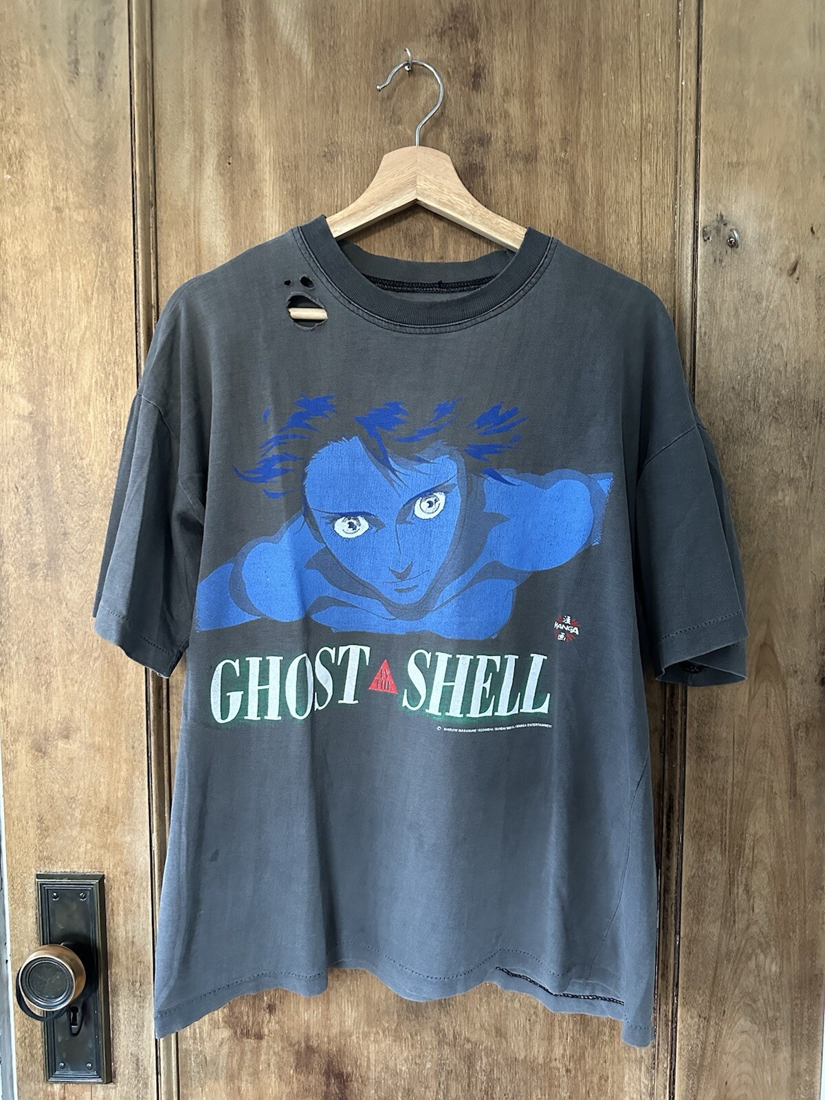 Vintage 1995 Ghost In The Shell Anime Movie Promo XL … - Gem