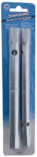 Silverline 3 Piece Monobloc Mono Bloc Back Nut Tap Spanner Includes ...