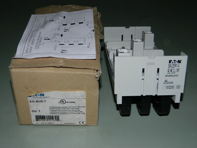 NEW EATON EG-BUS-T 60MM BUSBAR ADAPTER FOR EG frame 125A TOP CONNECT | eBay