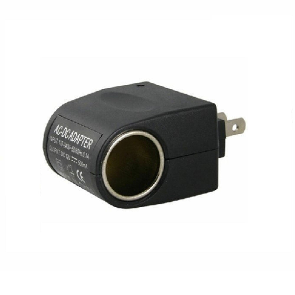 Wall Outlet Car Adapter Universal 2 Pin Power Adapter Lead Cable For