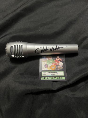 Eddie Vedder Signed Mic Autographed Microphone Coa Rare Ebay 7116