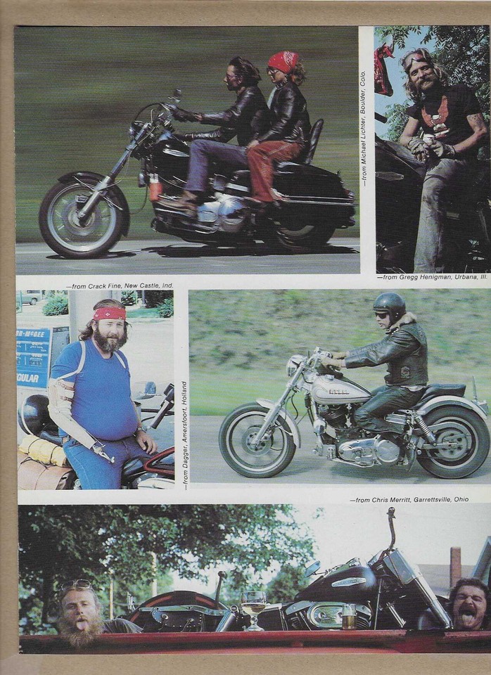David Mann 11x16" motorcycle poster from Easyriders magazine January ...