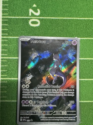 Mewtwo SVP052 Scarlet & Violet 151 Illustration Promo Pokemon Card ...