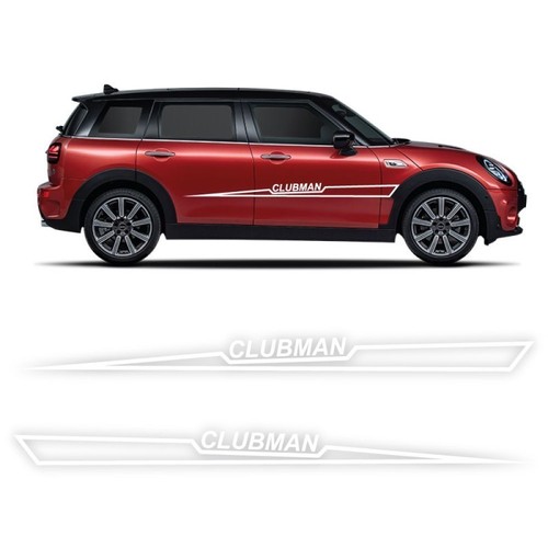 MINI Clubman Racing Style Side Stripes Stickers Mini Clubman | eBay