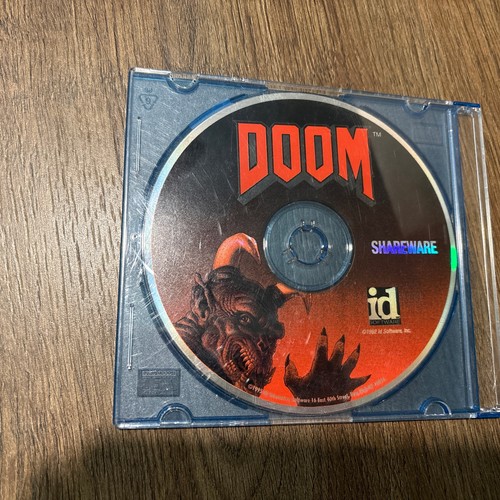 DOOM Shareware Demo ID Software Promo 1995 PC CD-ROM Game for MS-DOS | eBay