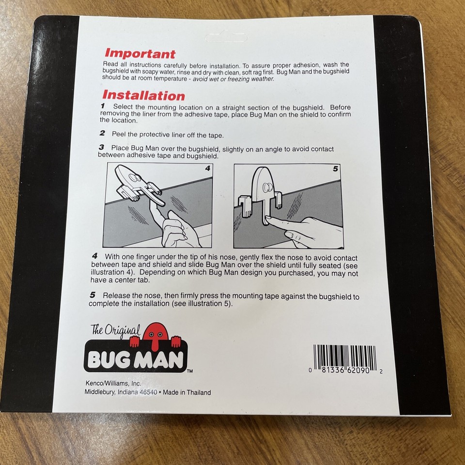 Kenco BUG MAN- RACER- BUG MANIA in original pack BugMania Stone ...