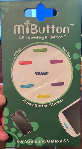 miButton Home Button Sticker for Samsung Galaxy S III - Solid - Retail ...