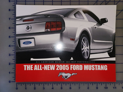 2005 Ford Mustang Brochure Folder | eBay