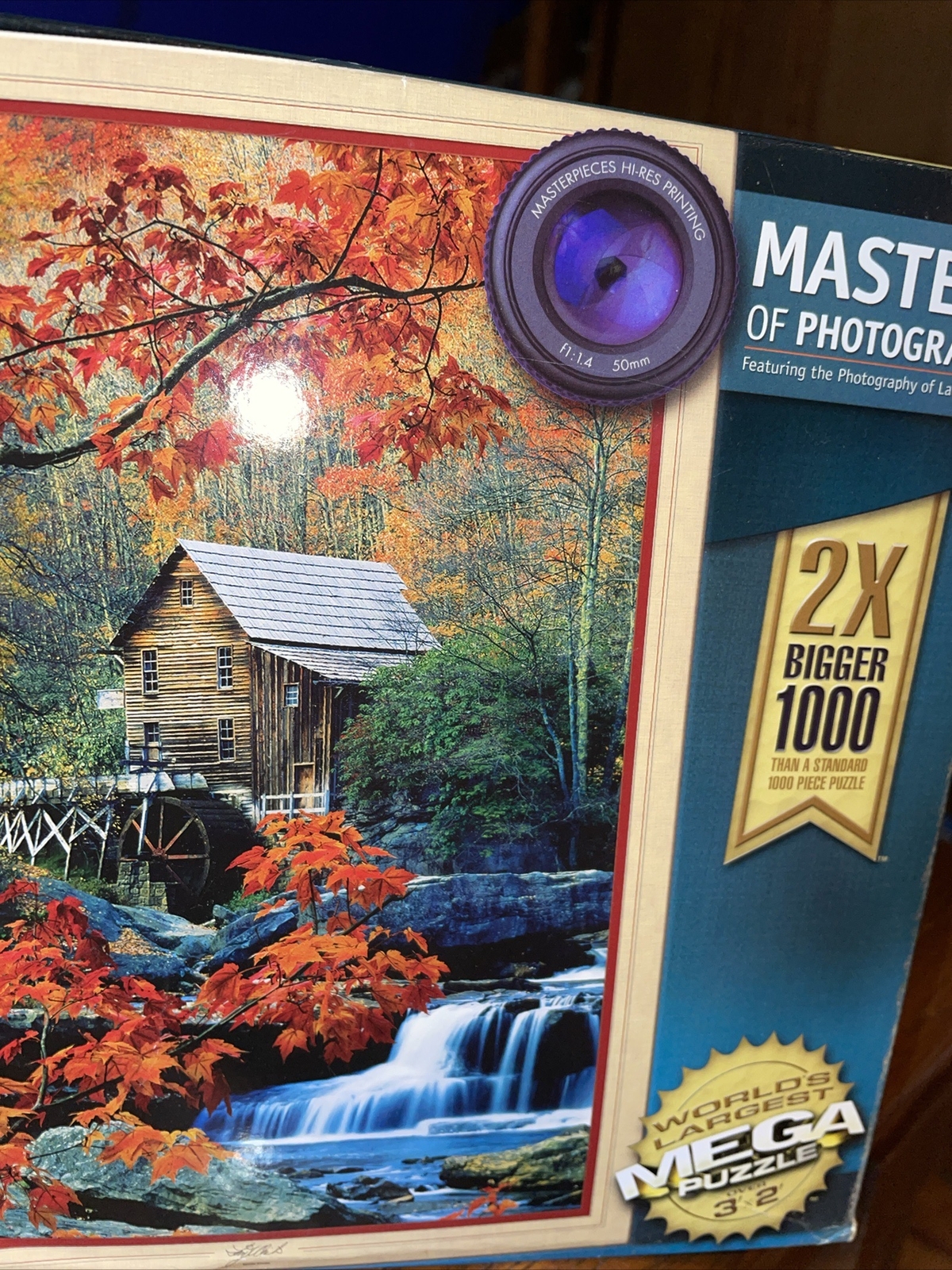 GLADE CREEK Larry Ulrich World's Largest Mega 1000 pc Puzzle 3'x2 ...