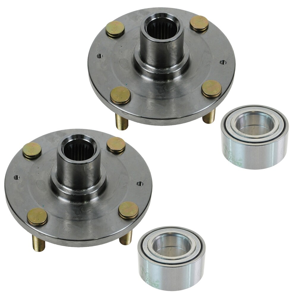 Wheel Bearing Assembly Kit-4 Piece Wheel Bearing and Hub Kit fits 2001 ...
