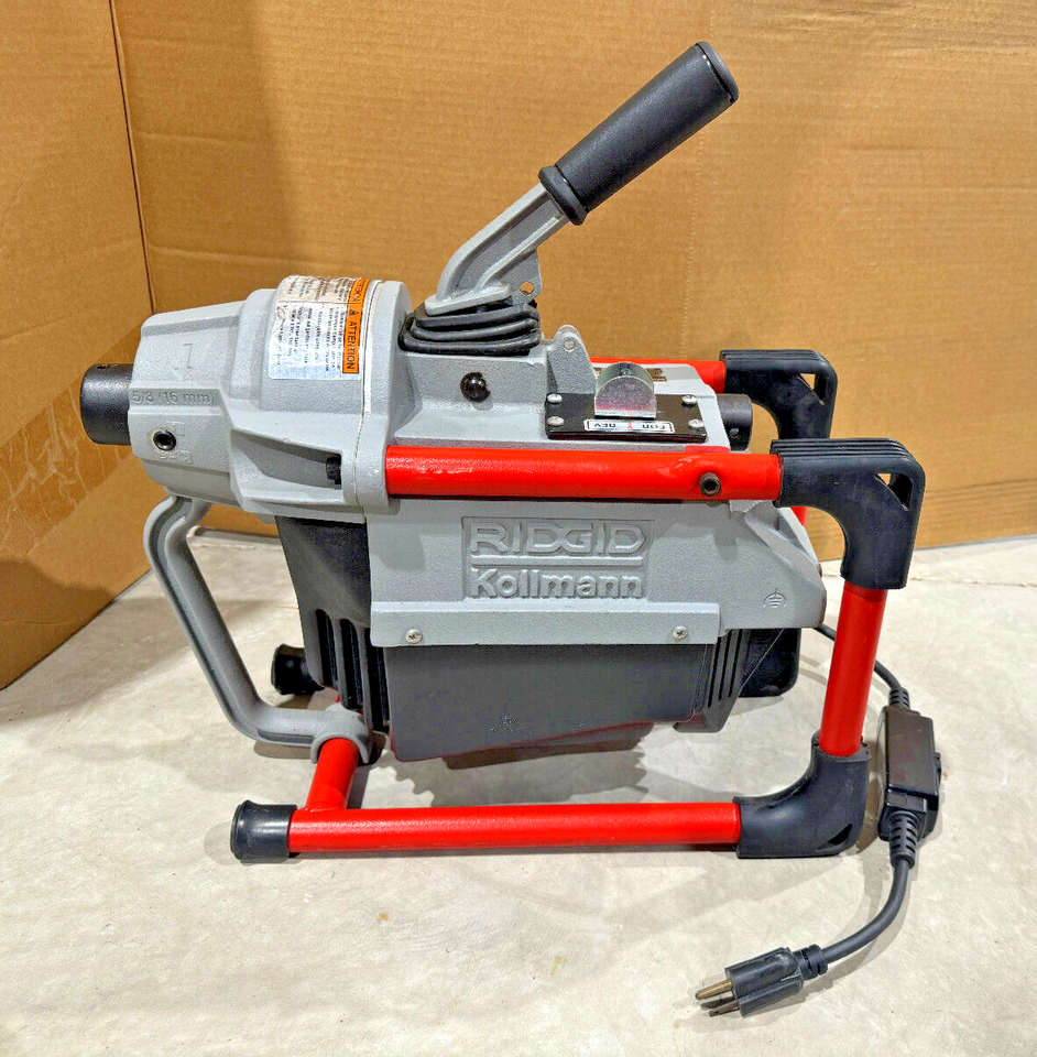 Genuine RIDGID K-60SP Compact Sectional Drain Cleaning Machine 115V ...