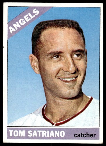 1966 Topps Tom Satriano + California Angels #361 | eBay