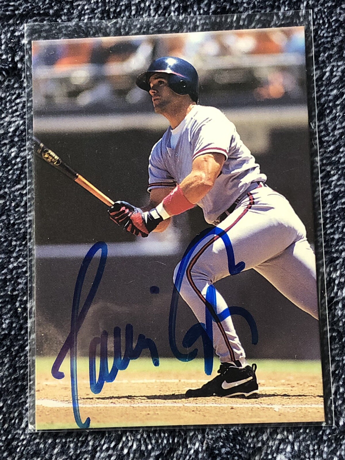 1996 IMT JAVIER JAVY LOPEZ Autograph Card Braves Auto | eBay