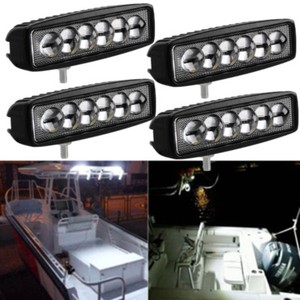 4pcs Marine Spreader Lights LED Light Deck/Mast lights for boat 72W 12V ...