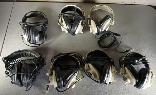 Califone 3068AV 2924AV Stereo/Mono Corded Headphones with 3.5 mm Lot of ...