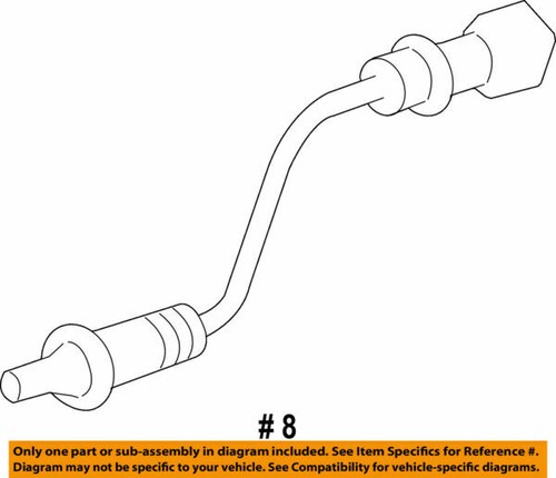 89465-42230 Toyota Sensor, oxygen 8946542230, New Genuine OEM Part | eBay