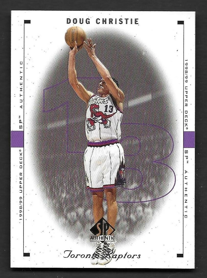 1998-99 SP Authentic #81 Doug Christie Toronto Raptors | eBay