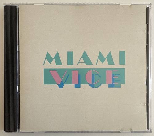 V/A "Miami Vice TV Soundtrack" Rare 1985 11Trk CD *Jan Hammer "Original ...