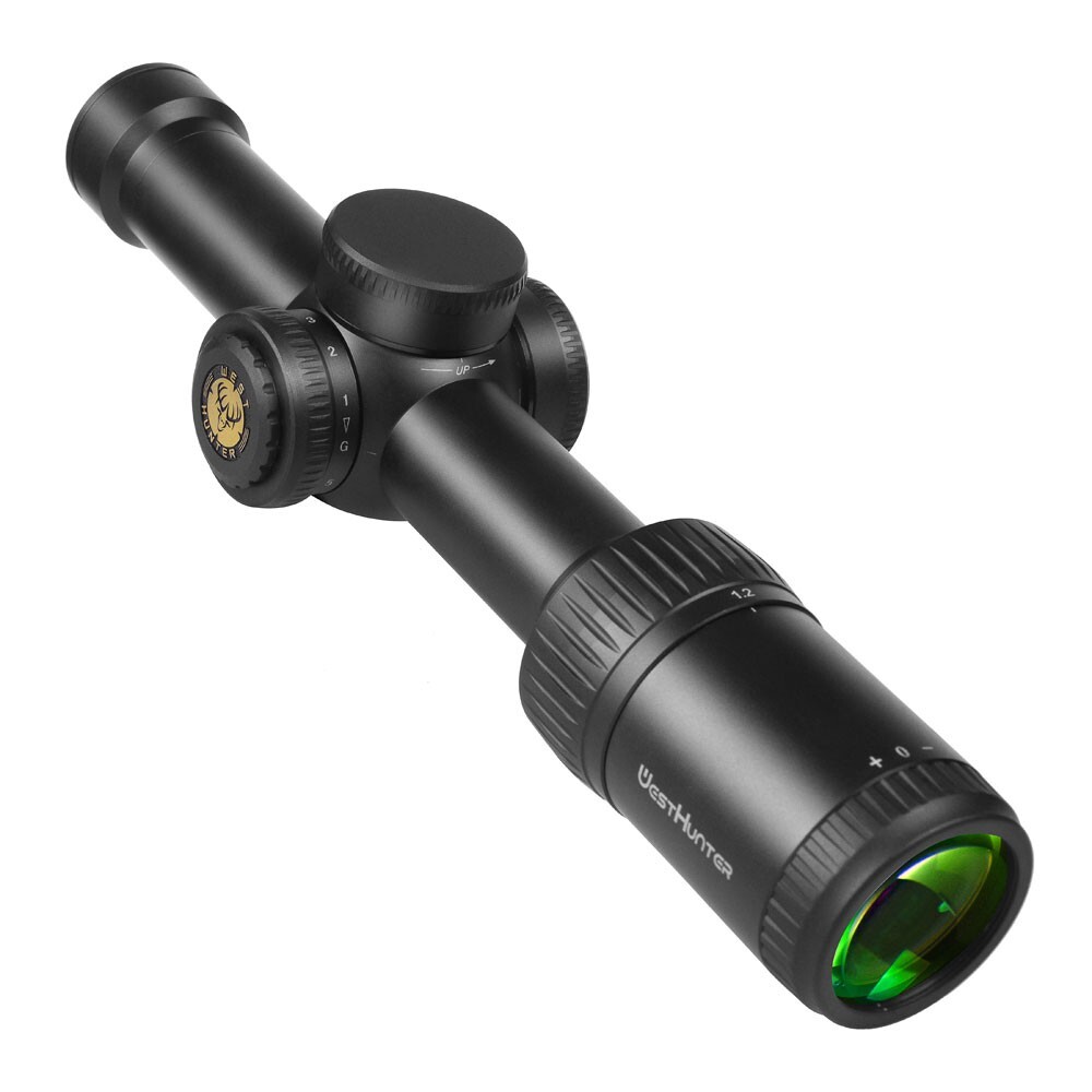 Hunting Compact Scopes WestHunter HD-S 1.2-6X24 IR Pro SFP Mil Dot ...