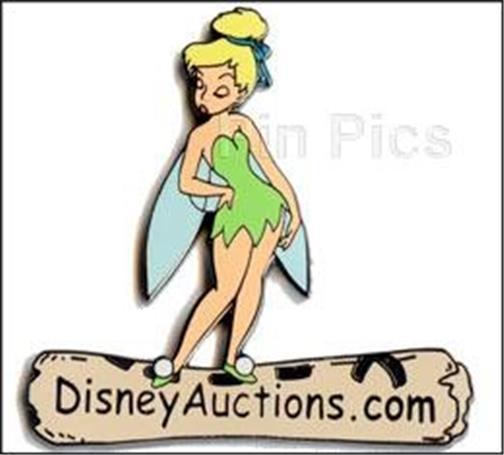 TINKER BELL Standing POUTING Disneyauctions WEB LOGO LE GWP GIFT DISNEY ...