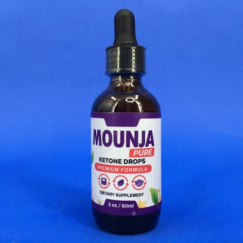 Mounja Pure Ketone Drops Premium Formula Dietary Supplement 2 oz (Lot ...