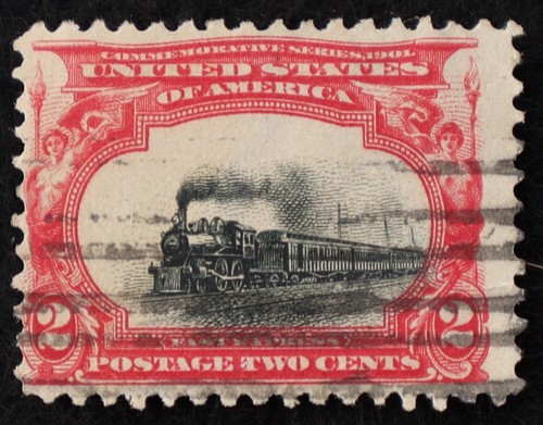U.S. Used Stamp Scott #295 2c Pan-American. EFO: "Low and Slow ...