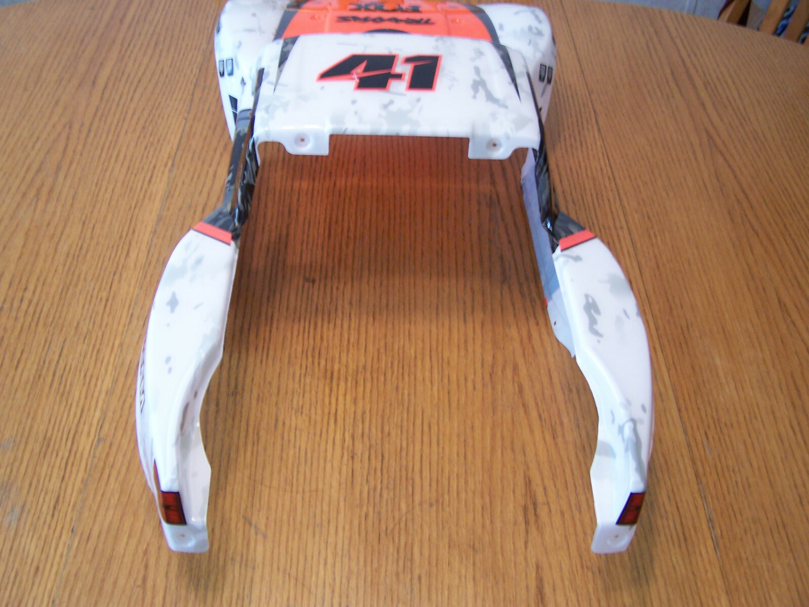 Fits Traxxas Unlimited Desert Racer UDR Fox Edition Orange White Body ...