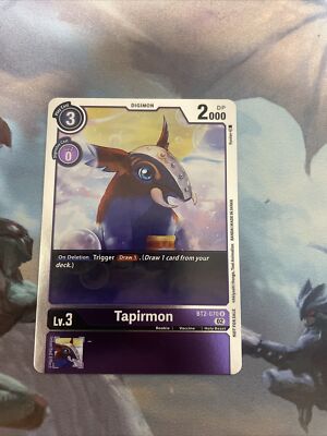 Tapirmon [BT2-070] (Official Tournament Pack Vol.8) [Release Special ...