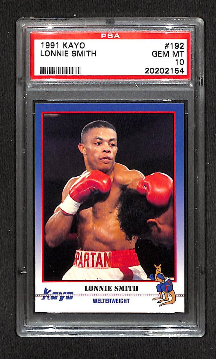 1991 Kayo Boxing #192 Lonnie Smith PSA 10 Gem Mint | eBay