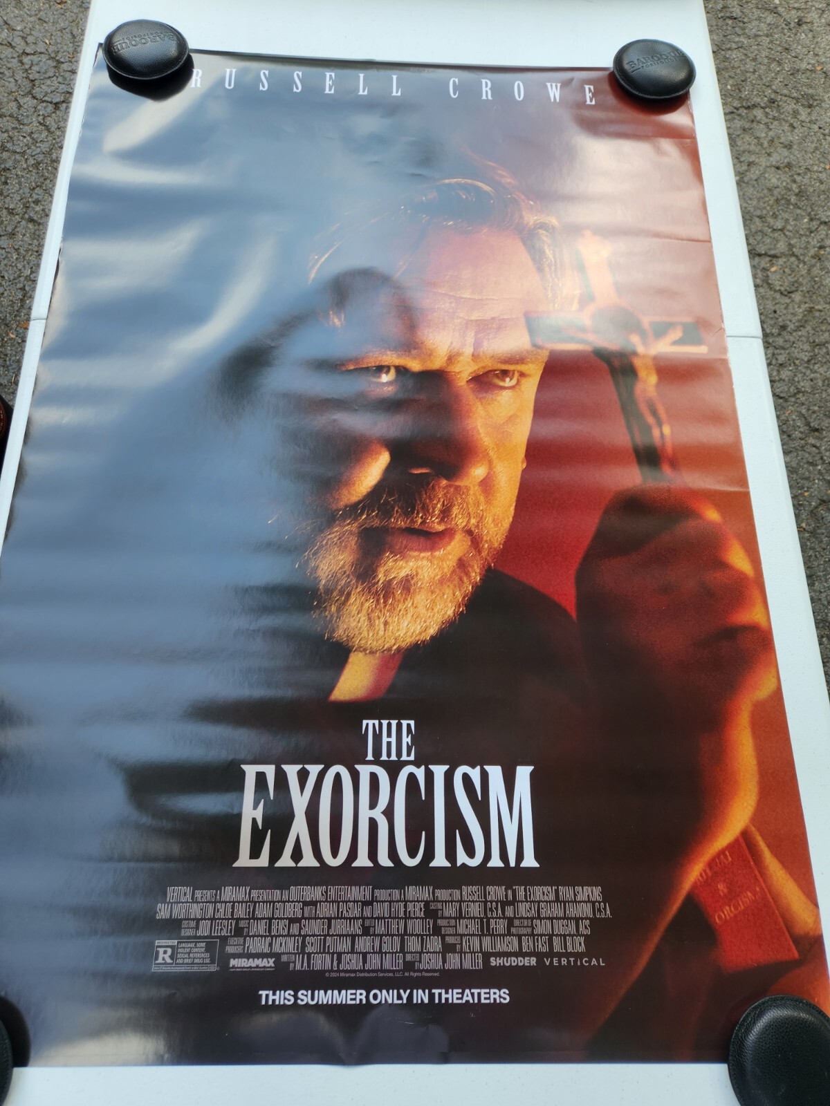 The EXORCISM -Horror Thriller Original Movie Poster 27x40 DS Russell ...