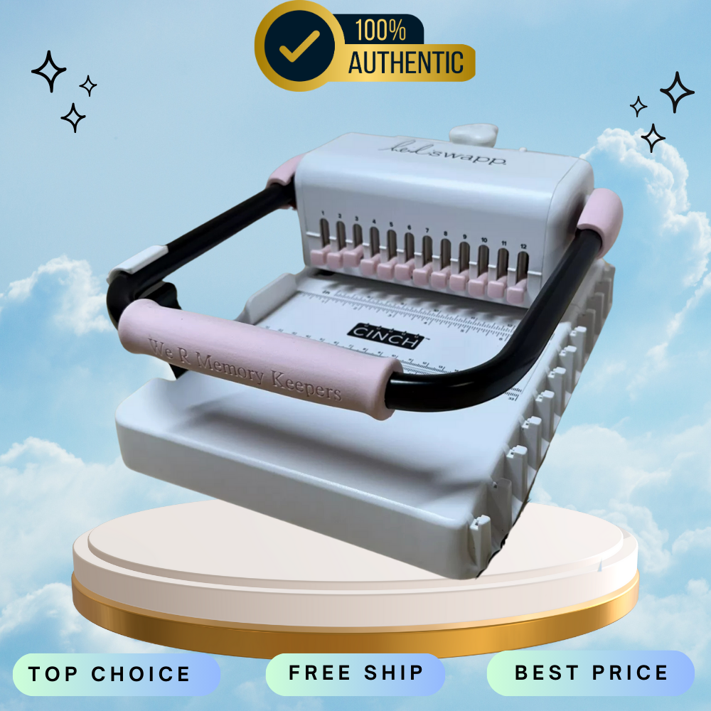 We R Memory Keepers 710509 The Cinch Book Version 2 Binding Machine for ...