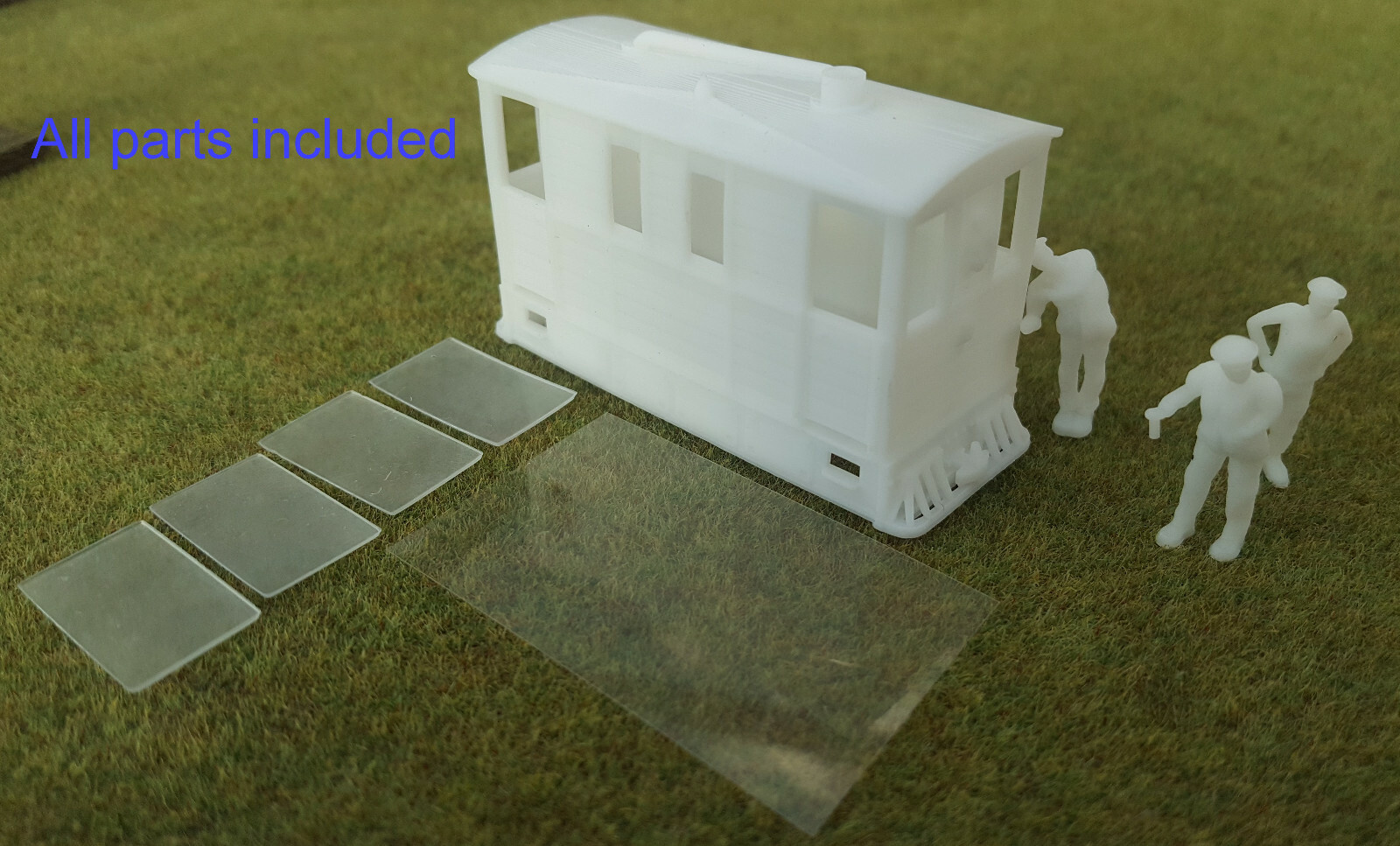 OO9/009 Steam Tram Railcar Locomotive body kit for KATO 11-109 chassis ...