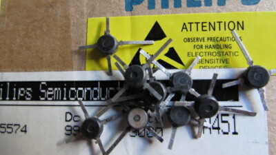 BFR91 Philips 300MHz 20V N Fet RF transistor TO-50 NO Markings 10 ...