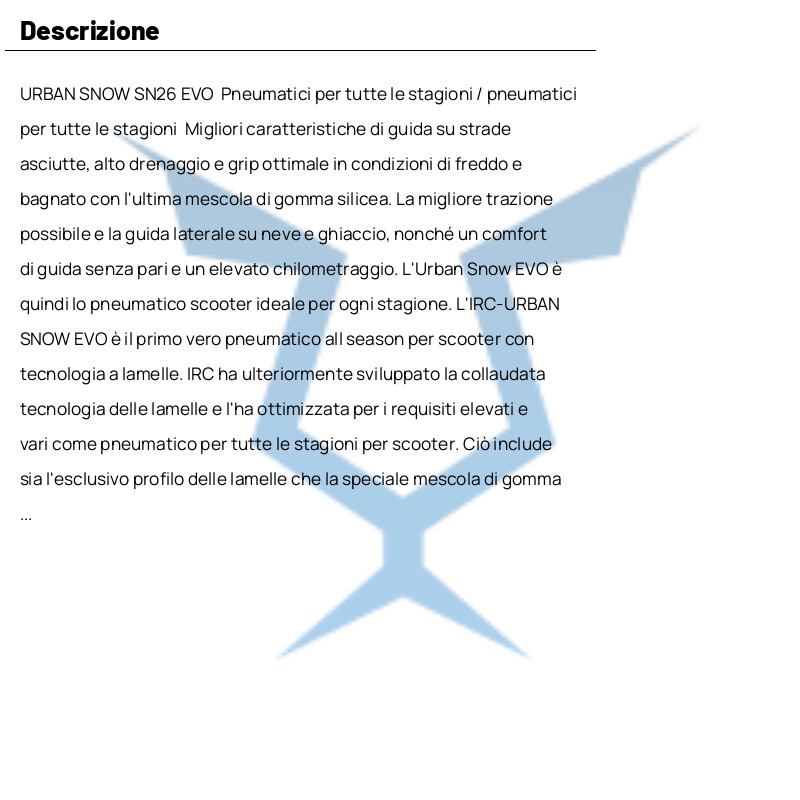 100/90-10 56J M+S IRC SN26 Urban Neige Evo Atala Byte 25 1997-2001 | eBay