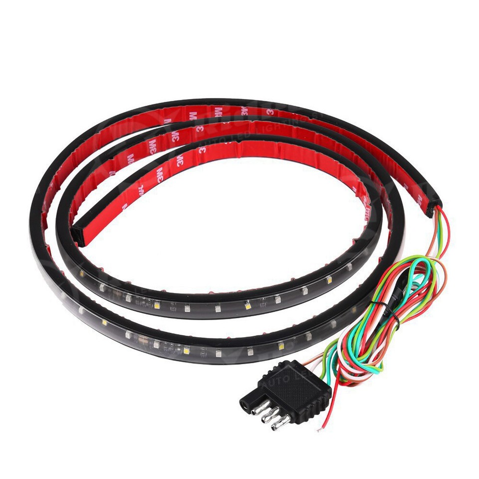 60" LED Strip Tailgate Light Bar Reverse Brake Signal For Chevy Ford ...