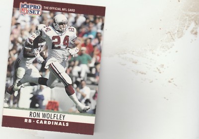 FREE SHIPPING-MINT-1990 Pro Set #264 Ron Wolfley Cardinals Arizona | eBay