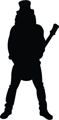 SLASH vinyl decal sticker Guns N Roses record Appetite for Destruction ...