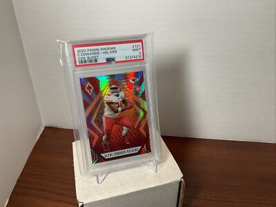 2020 Panini Phoenix Clyde Edwards Helaire Fire Burst Rookie RC Graded ...