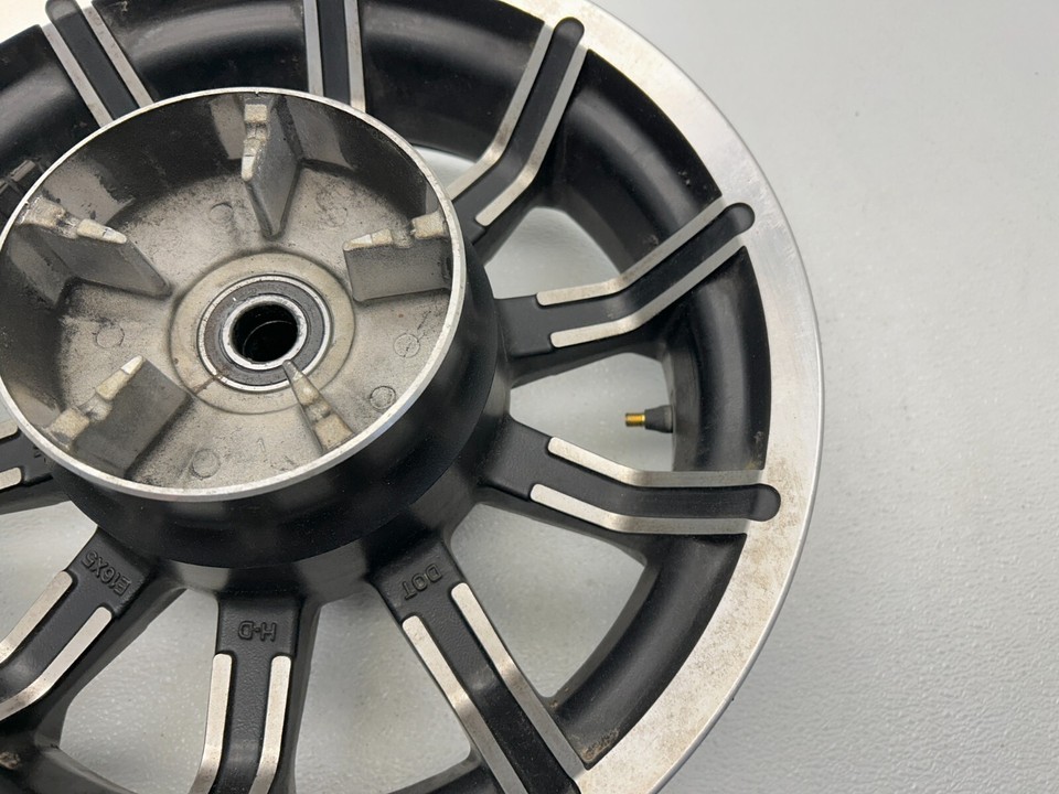 09-23 HARLEY TOURING STREET ELECTRA GLIDE IMPELLER REAR BLACK CHROME ...