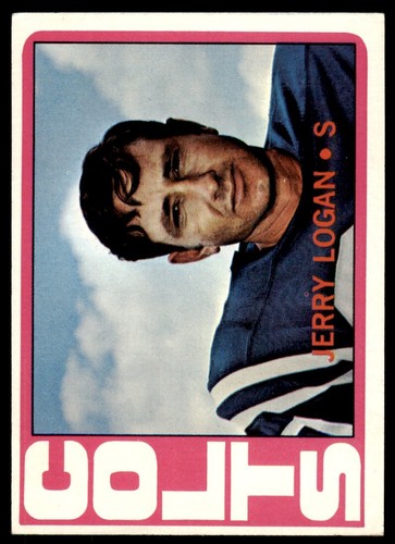1972 Topps Jerry Logan . Baltimore Colts #31 | eBay