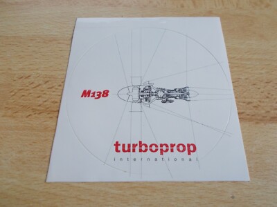 Sticker M138 - Turboprop International | eBay UK