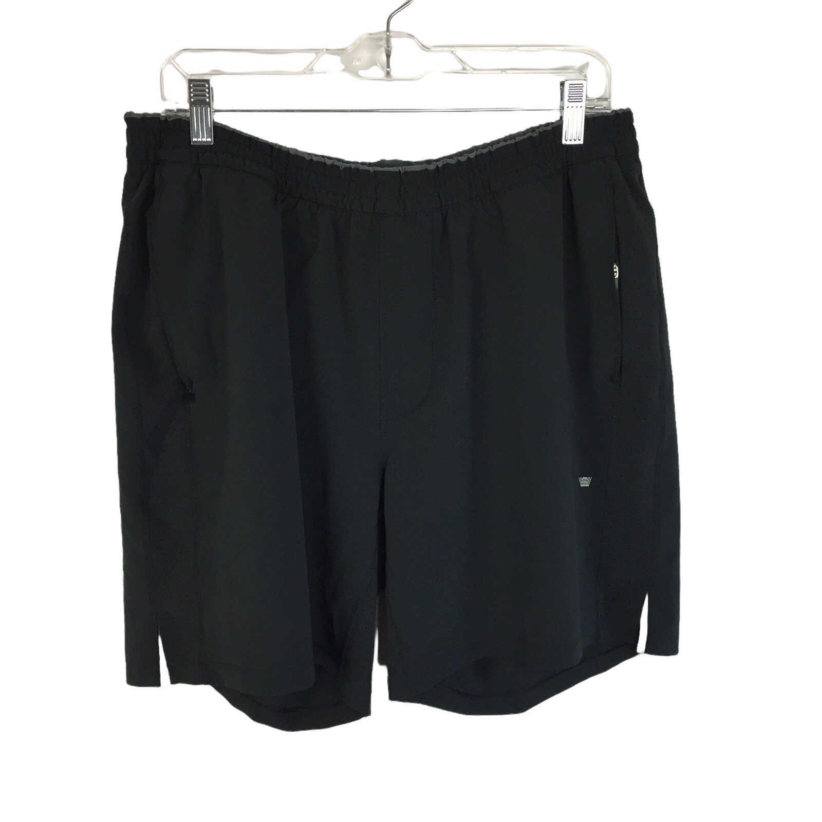 Mack Weldon Stratus Active Lined Shorts Mens XL Black 7” Inseam Running ...