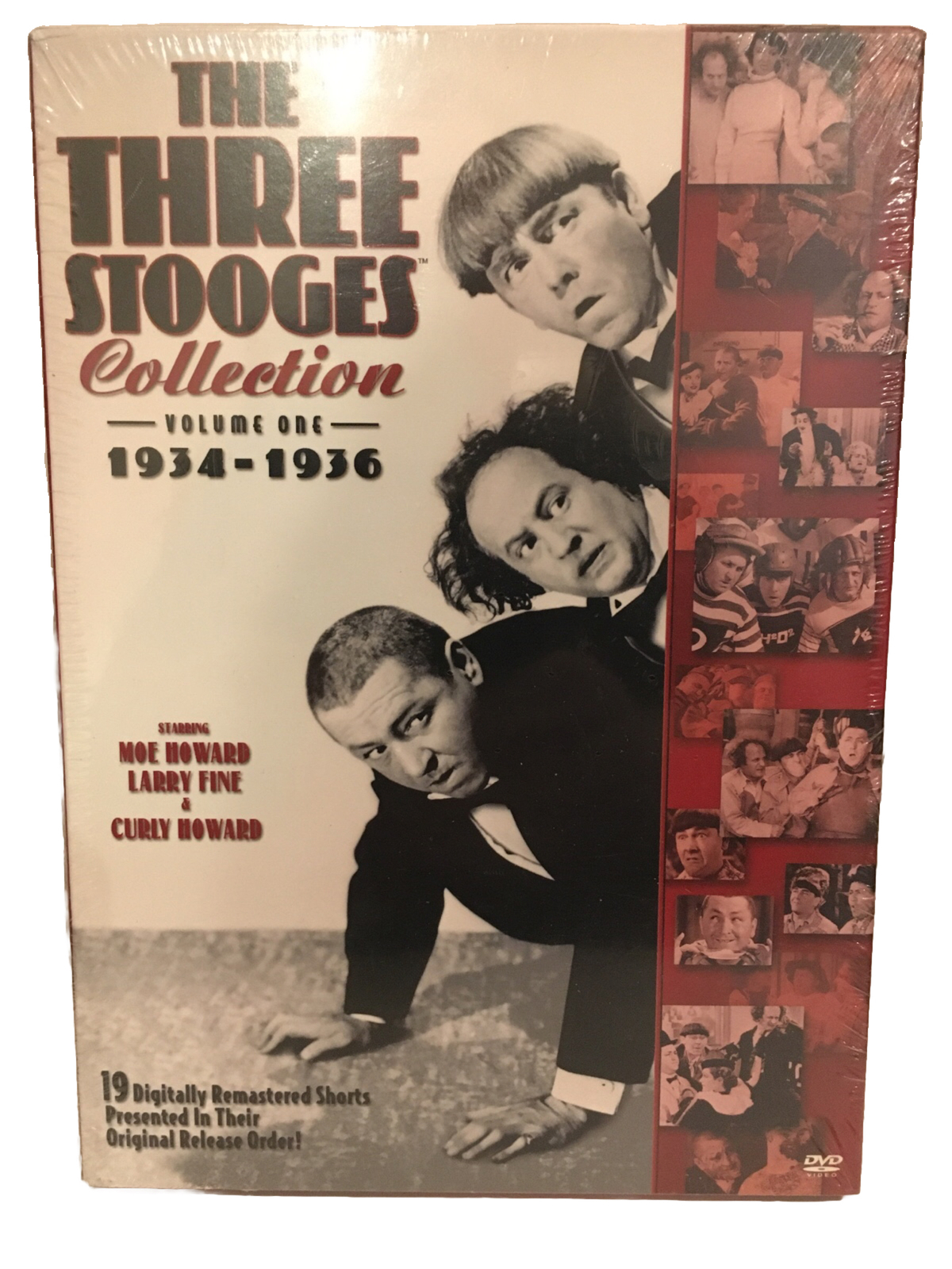 The Three Stooges Collection: Volume 1: 1934-1936 (DVD, 2007) Brand New ...