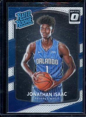 2017-18 Panini Donruss Optic Jonathan Isaac Rookie RC #195 Orlando ...