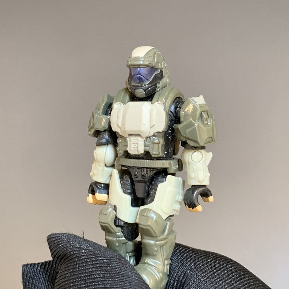 Rare NEW Mega Bloks Construx Halo Heroes Series 1 Buck ODST figure TOYS ...
