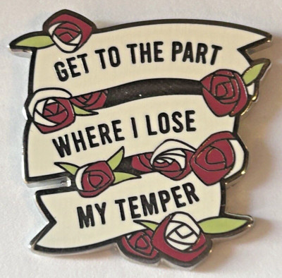 Disney Queen of Hearts " Get to Lose My Temper" Pin Alice in Wonderland ...